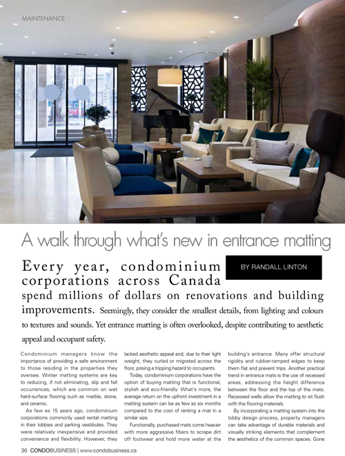 Condo Business Magazine – Service National